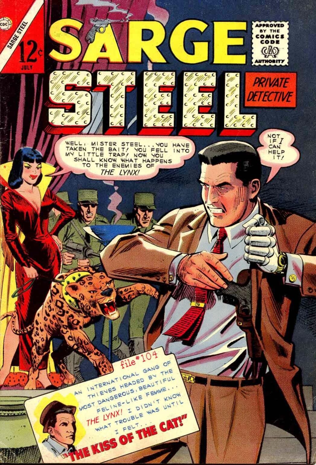 SARGE STEEL: 13 Classic DICK GIORDANO Charlton Covers and Pages | 13th ...