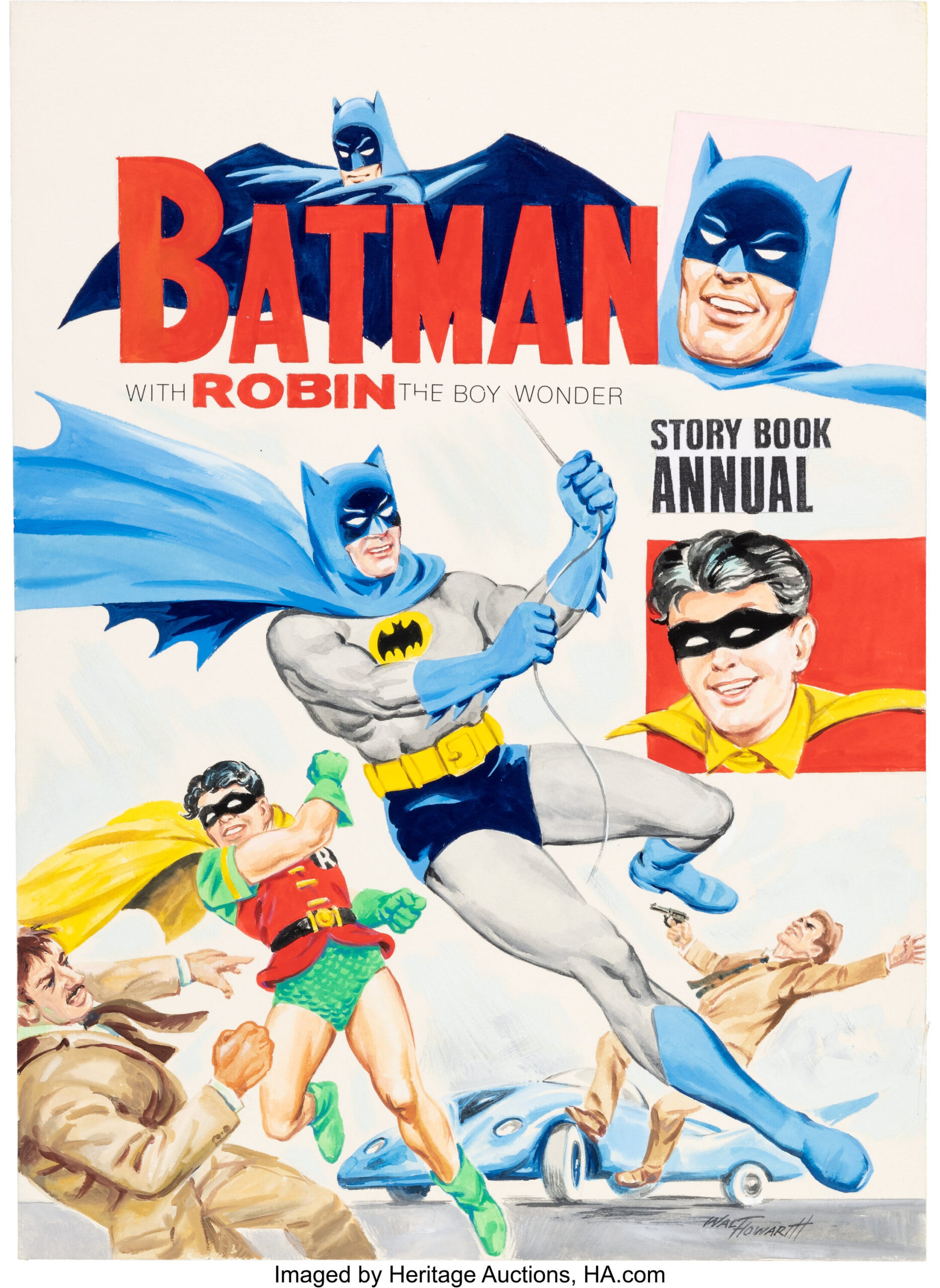 13 Smashing British BATMAN Paintings From the 1960s | 13th Dimension ...