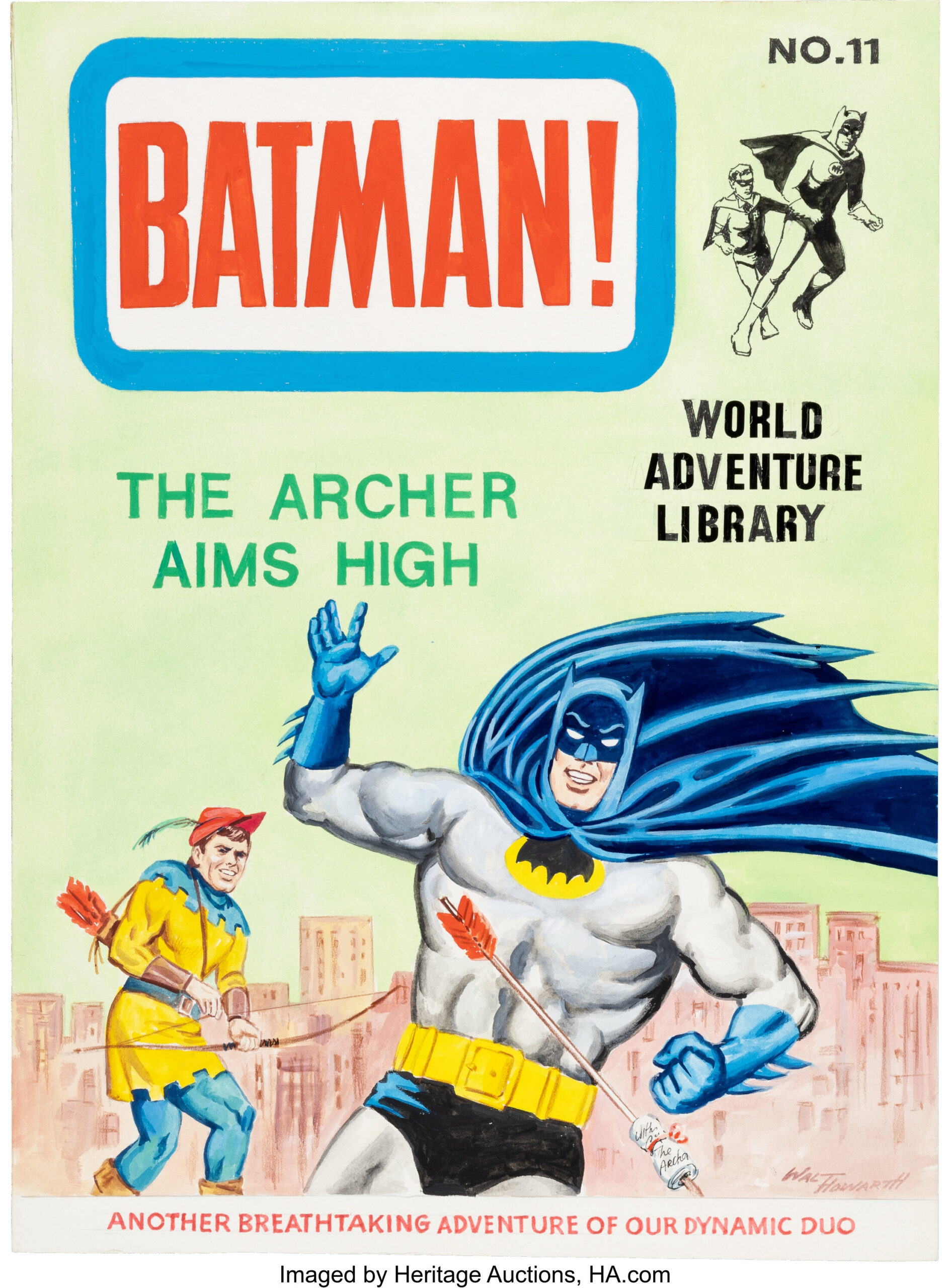 13 Smashing British BATMAN Paintings From the 1960s | 13th Dimension ...