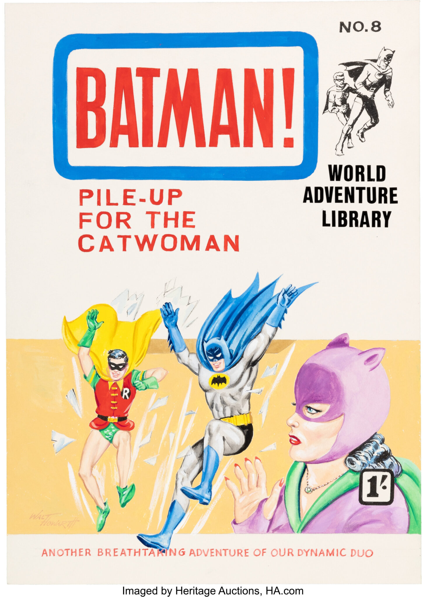 13 Smashing British BATMAN Paintings From the 1960s | 13th Dimension ...