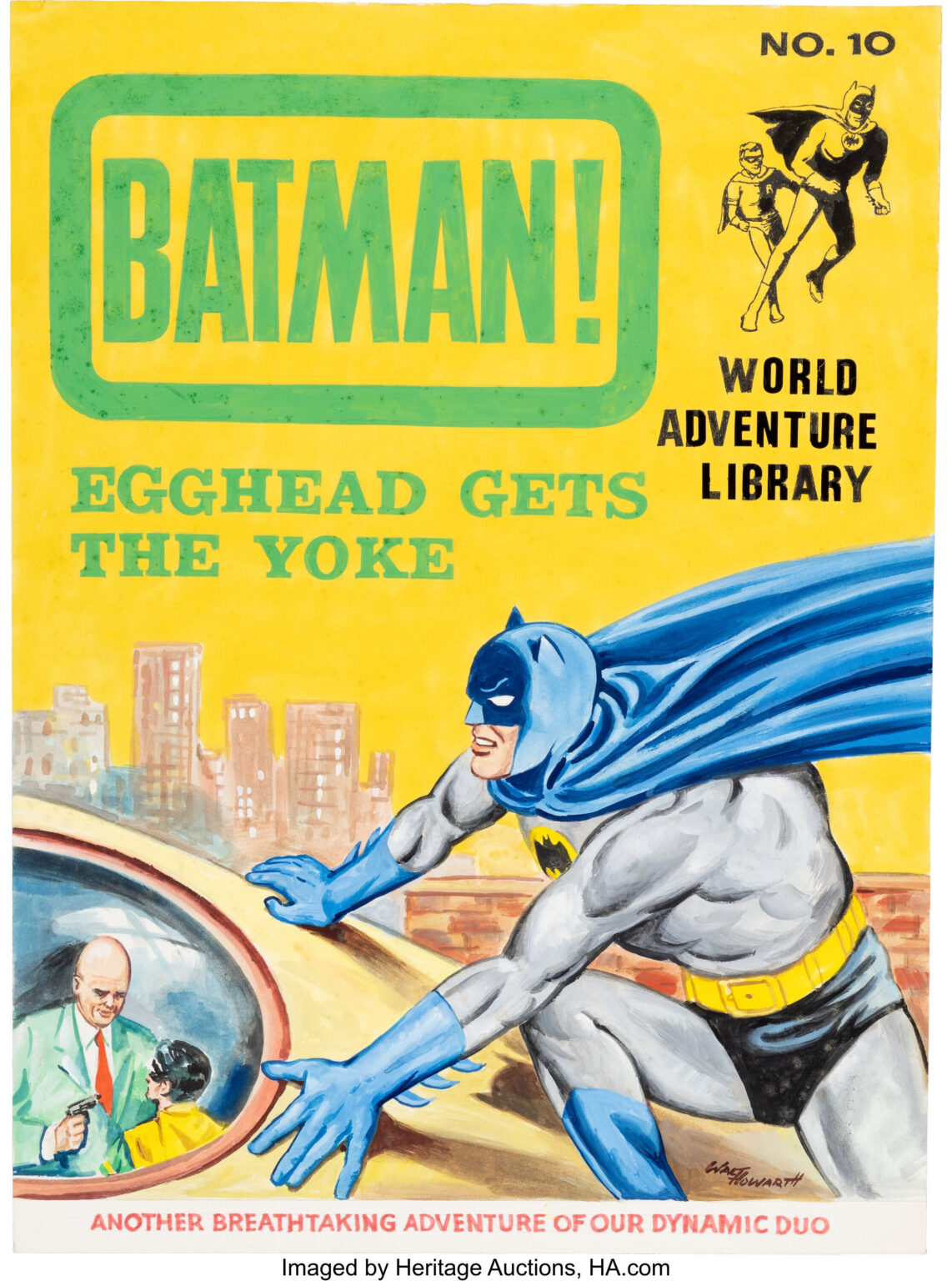 13 Smashing British BATMAN Paintings From the 1960s | 13th Dimension ...
