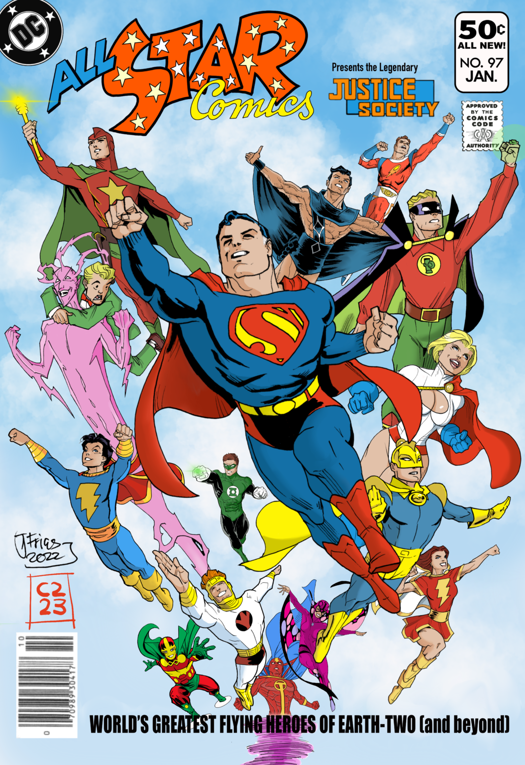 13 Great ALL-STAR COMICS COVERS That Never Were | 13th Dimension ...