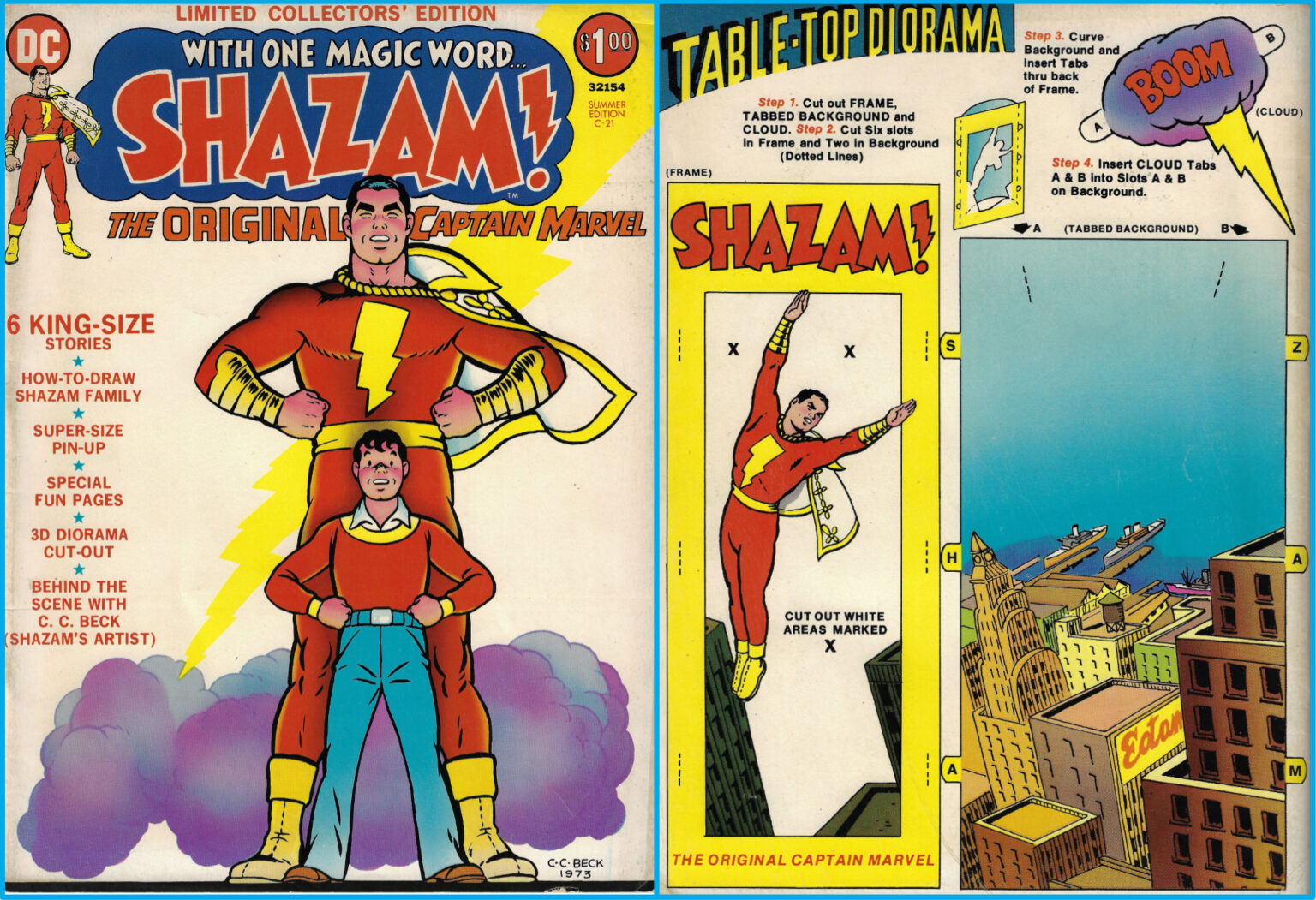 Dig This Complete Gallery of Finished DC COMICS Treasury Edition 3-D ...