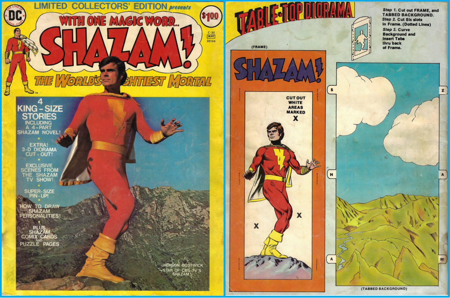 Dig This Complete Gallery of Finished DC COMICS Treasury Edition 3-D ...