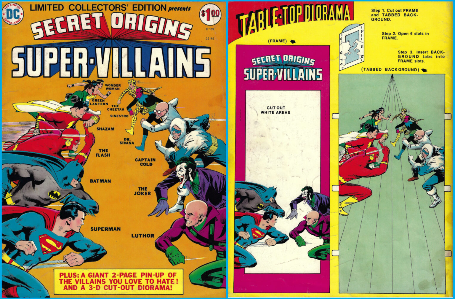 Dig This Complete Gallery of Finished DC COMICS Treasury Edition 3-D ...