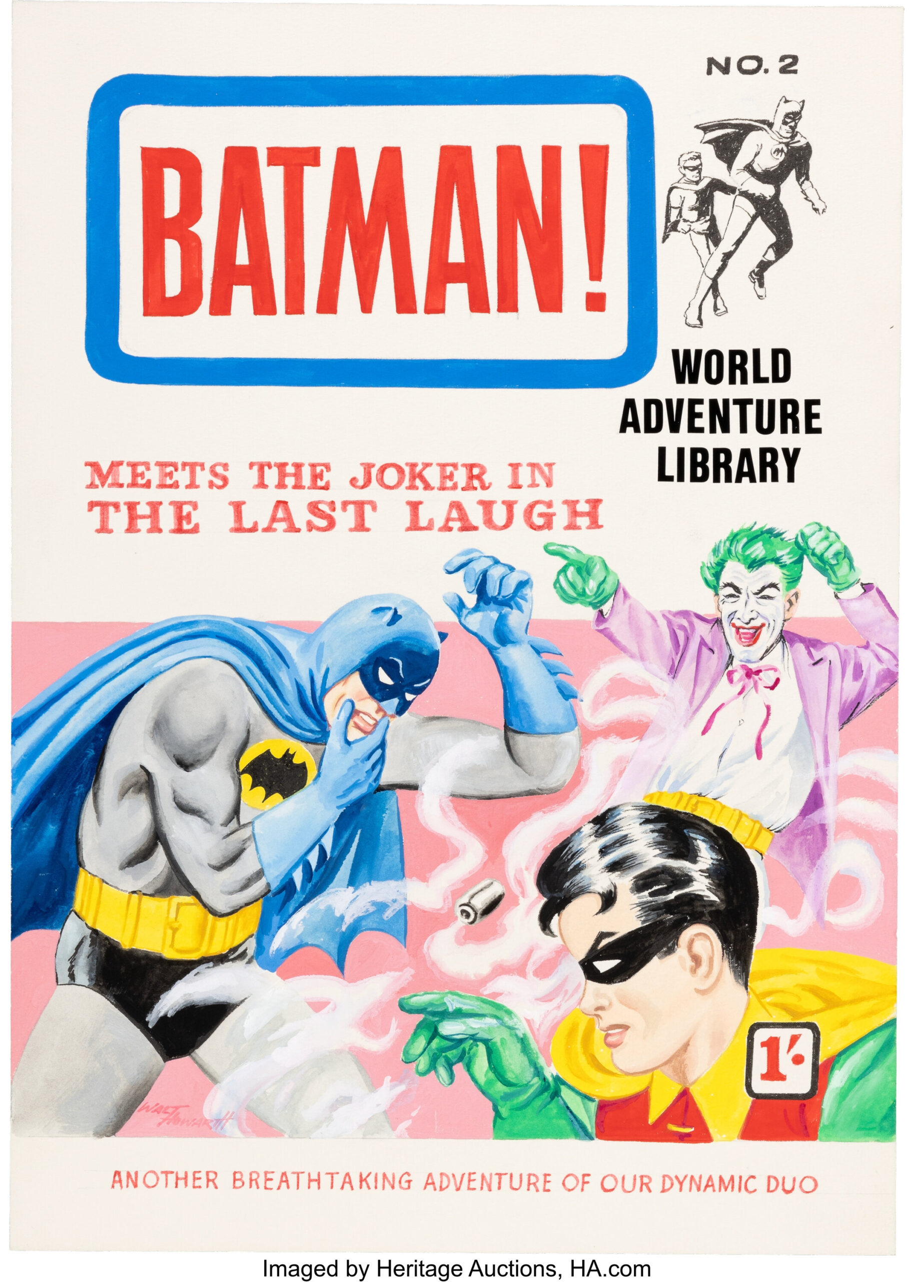 13 Smashing British BATMAN Paintings From the 1960s | 13th Dimension ...
