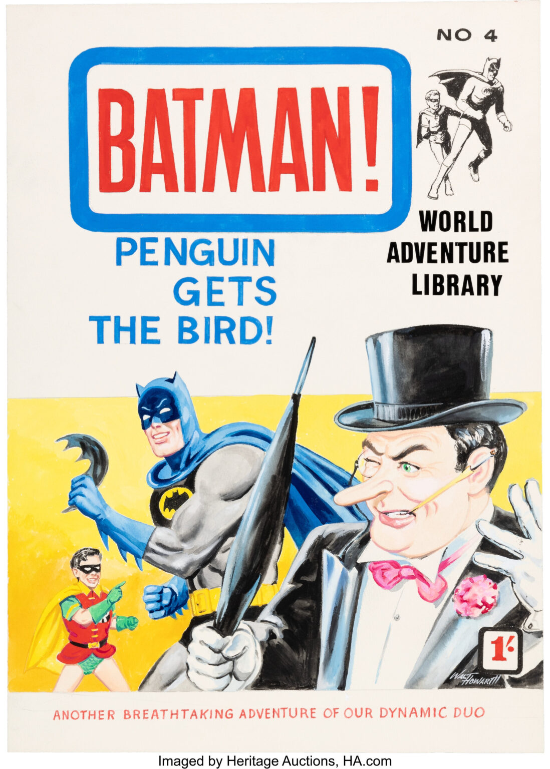 13 Smashing British BATMAN Paintings From the 1960s | 13th Dimension ...