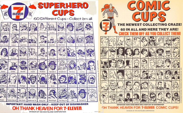 50 YEARS LATER: The TOP 13 Original DC and MARVEL SLURPEE CUPS — RANKED ...