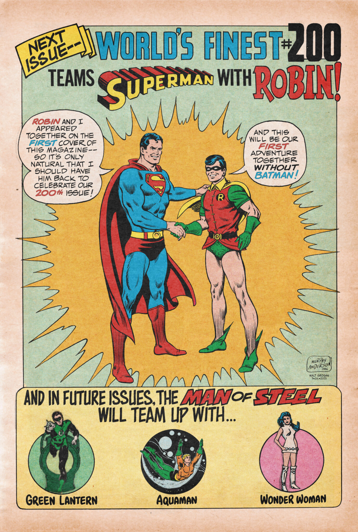 13 GORGEOUS ILLUSTRATIONS: A MURPHY ANDERSON Birthday Celebration | 13th Dimension, Comics ...