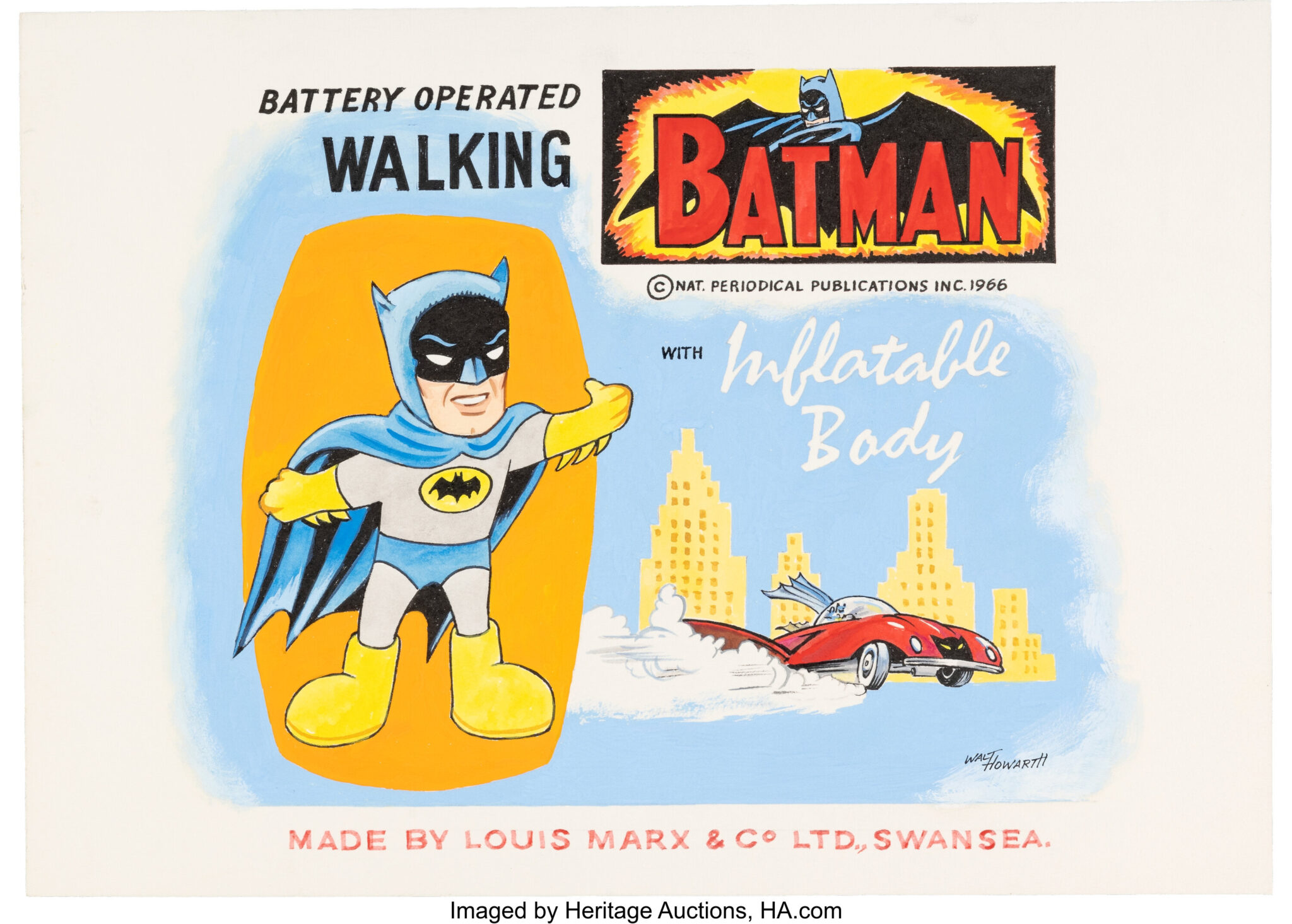 13 Smashing British BATMAN Paintings From the 1960s | 13th Dimension ...