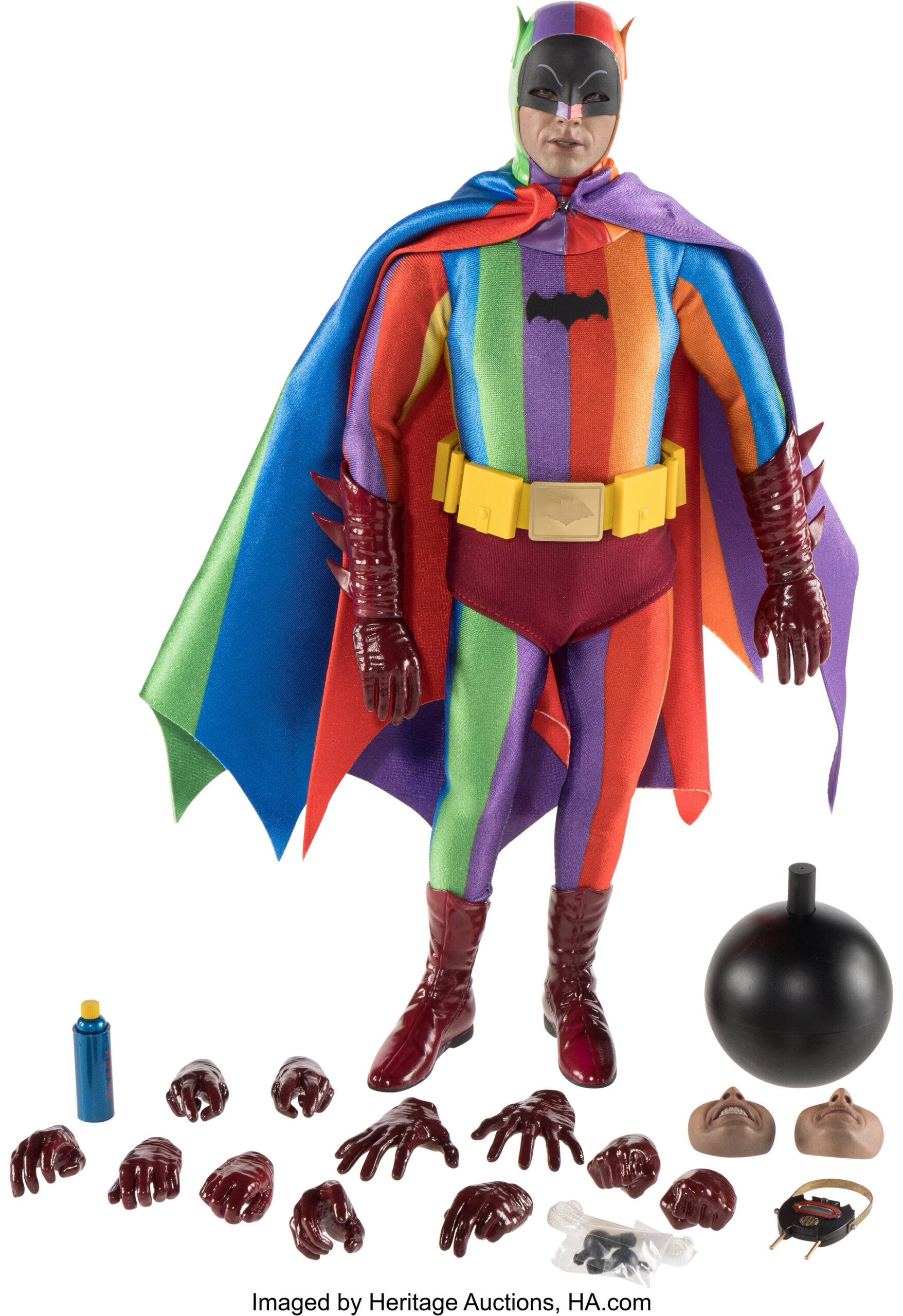 Dig This Fabulous HOT TOYS 1966 RAINBOW BATMAN | 13th Dimension, Comics, Creators, Culture