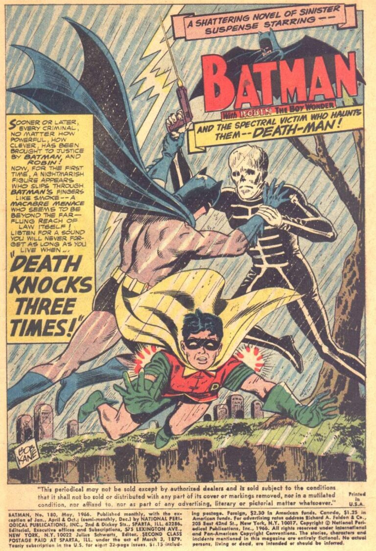 13 REASONS to Love Cult-Fave BATMAN Villain (LORD) DEATH MAN | 13th ...