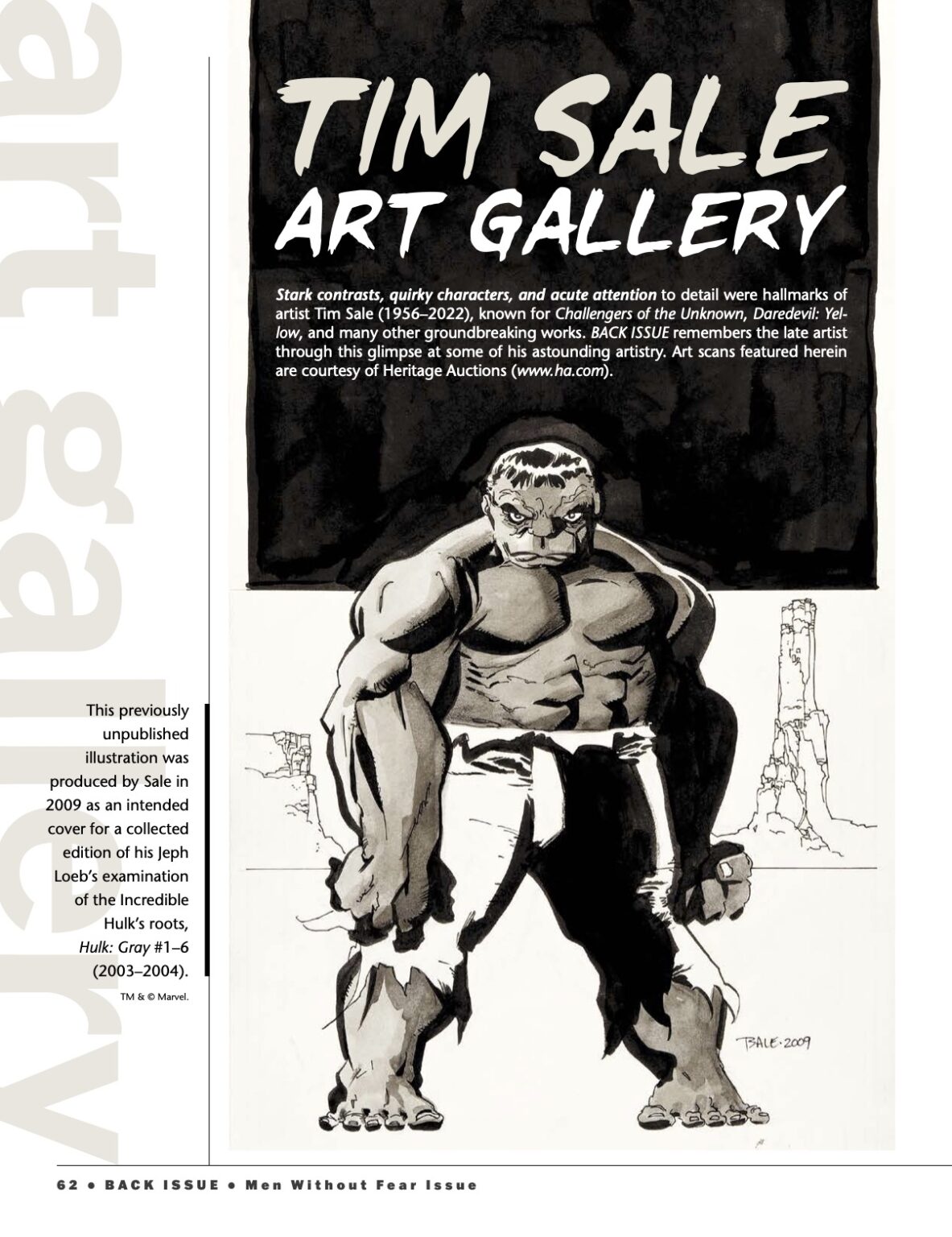 Dig This TIM SALE Tribute Gallery of Original Art | 13th Dimension ...