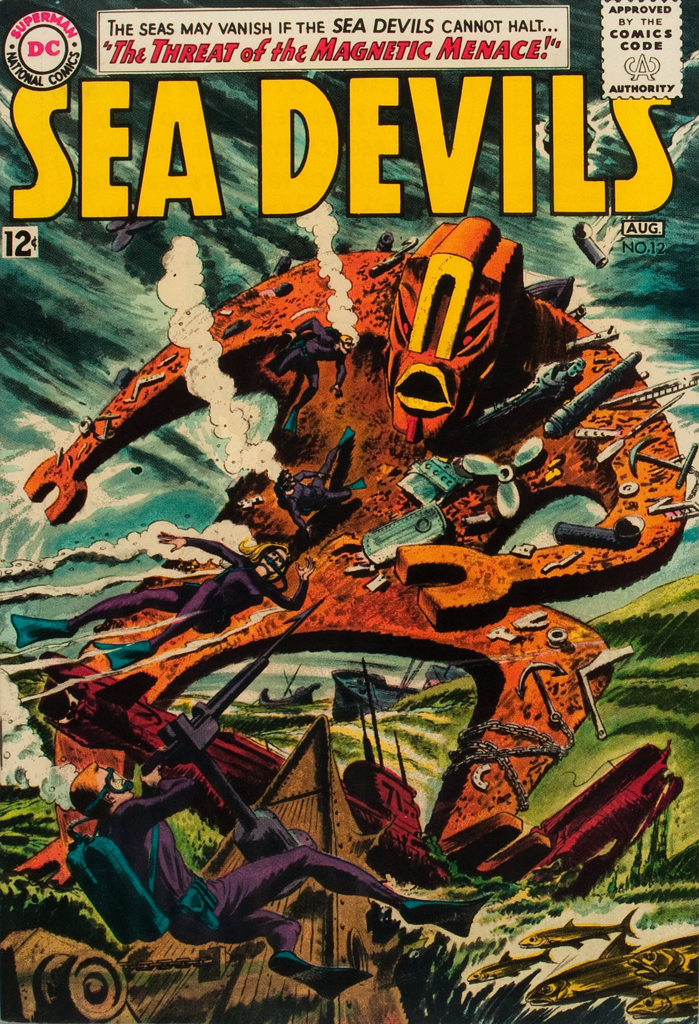 Dig These Utterly Gorgeous 13 SEA DEVILS COVERS | 13th Dimension ...
