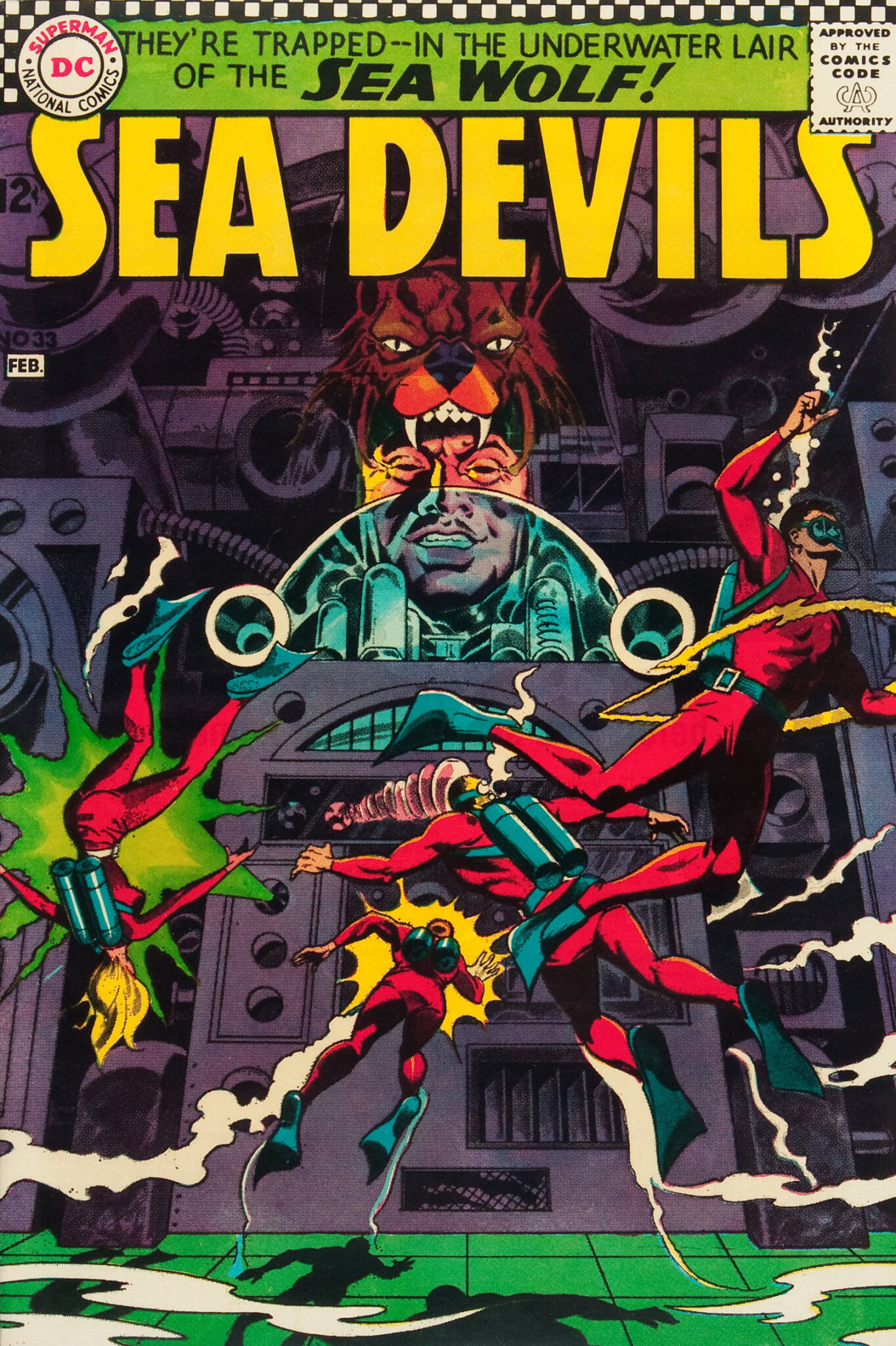 Dig These Utterly Gorgeous 13 SEA DEVILS COVERS | 13th Dimension ...