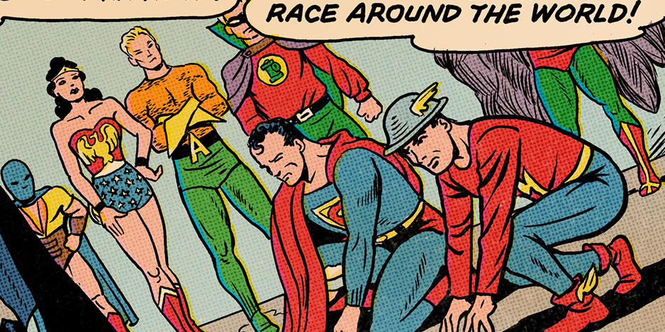 WHO’S FASTEST? Dig the Hilariously Unexpected Race Between Golden Age ...