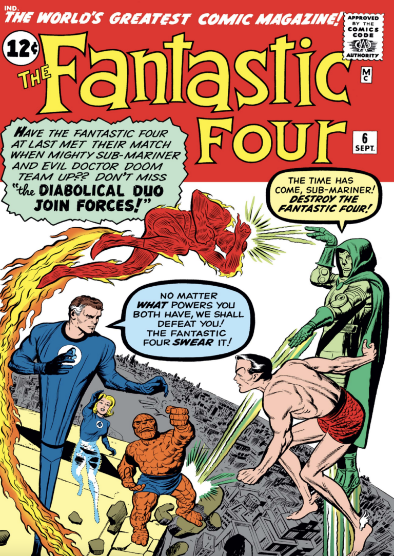 COMIC BOOK DEATH MATCH: Jack Kirby’s FANTASTIC FOUR vs. Jack Kirby’s ...