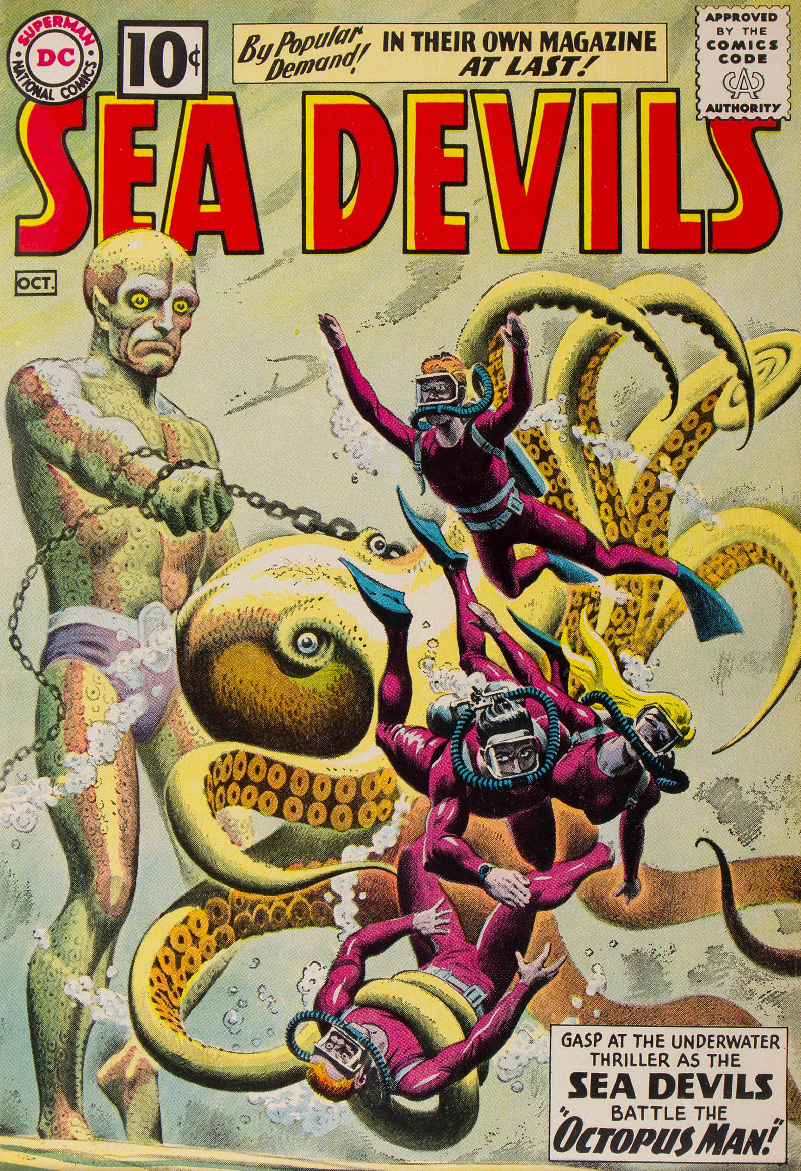 Dig These Utterly Gorgeous 13 SEA DEVILS COVERS | 13th Dimension ...