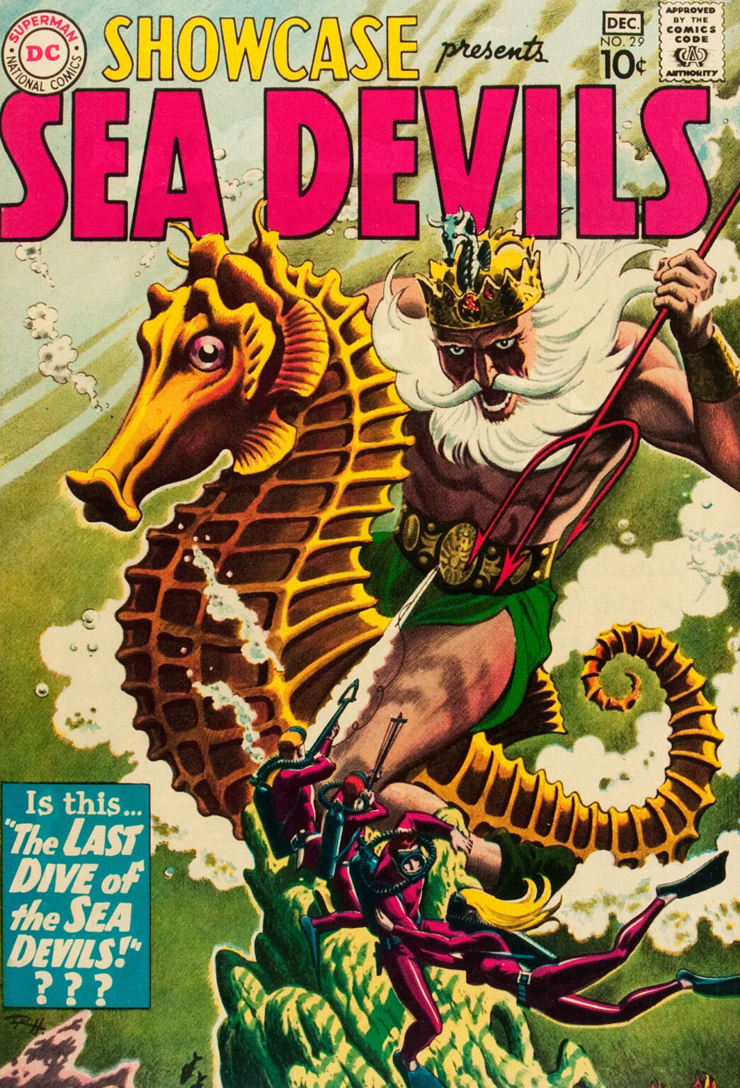 Dig These Utterly Gorgeous 13 SEA DEVILS COVERS | 13th Dimension ...