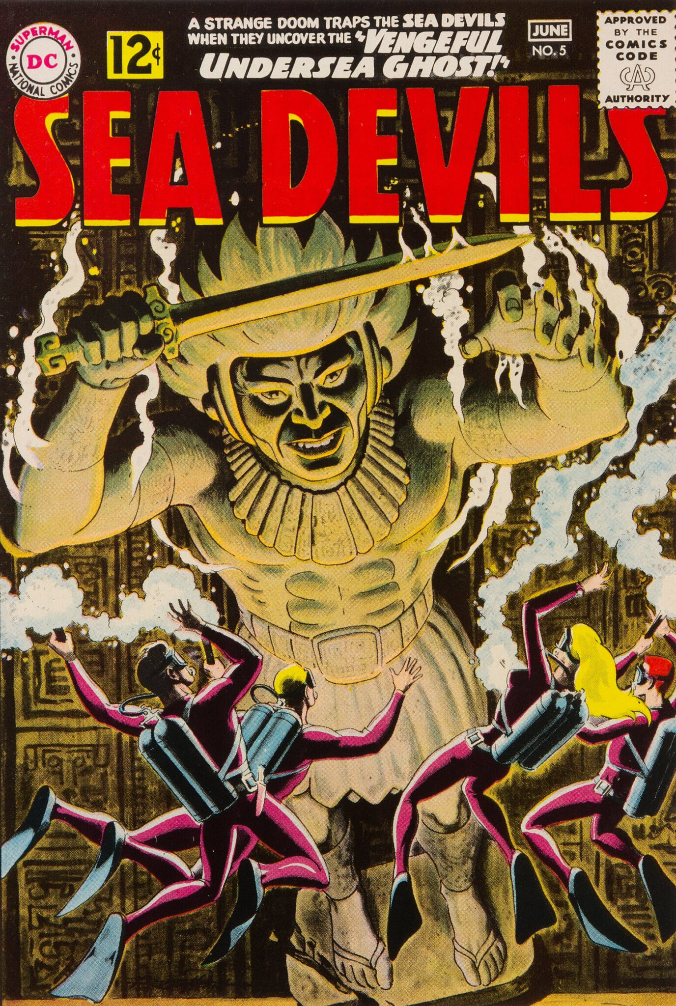 Dig These Utterly Gorgeous 13 SEA DEVILS COVERS | 13th Dimension ...