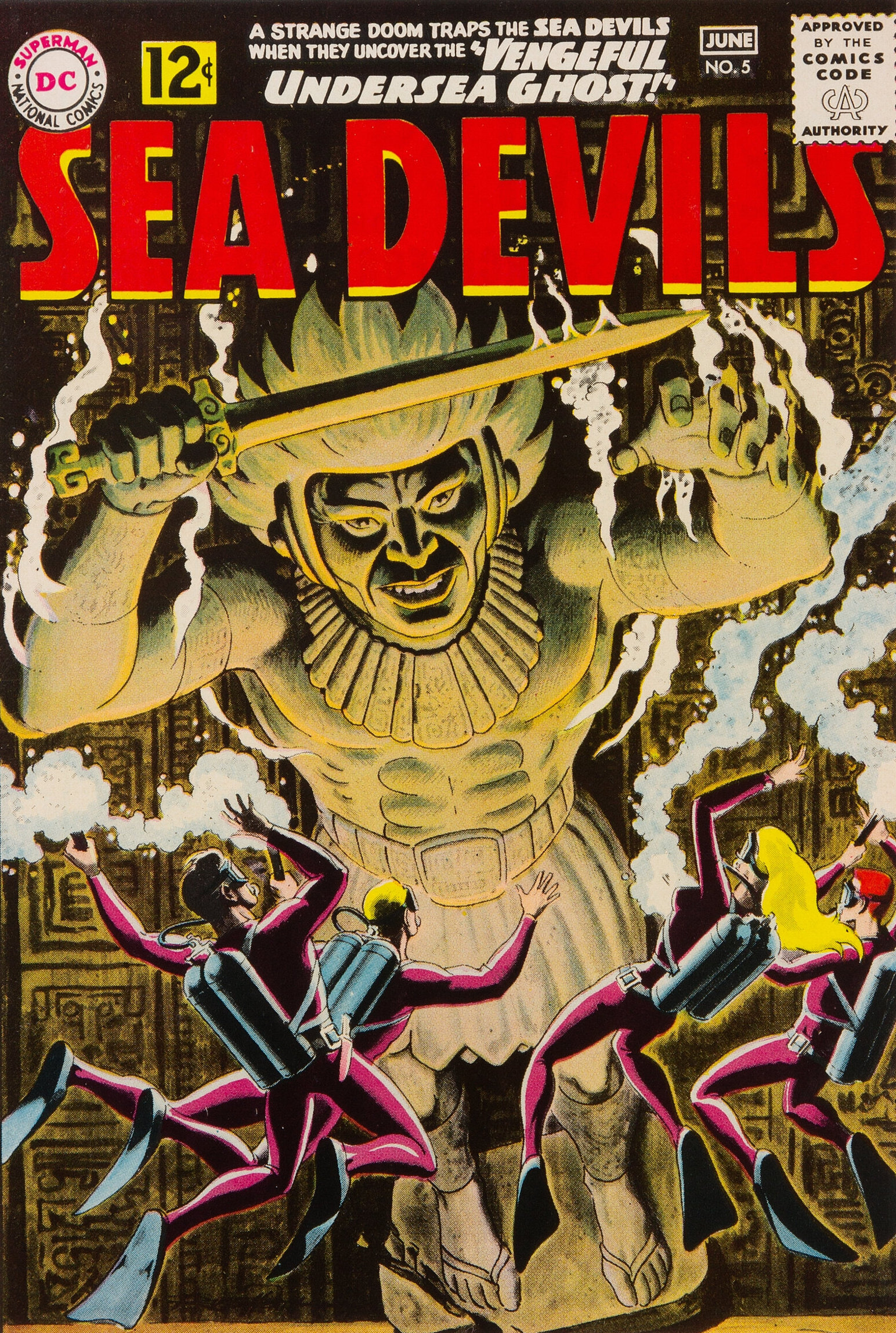 Dig These Utterly Gorgeous 13 SEA DEVILS COVERS | 13th Dimension ...