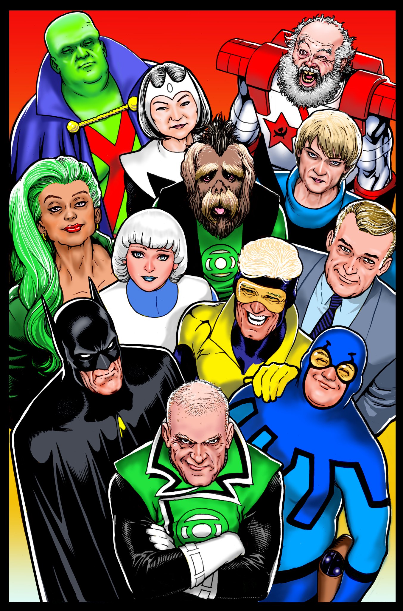 13 Fab Variations on KEVIN MAGUIRE’s Famed JUSTICE LEAGUE #1 Cover ...