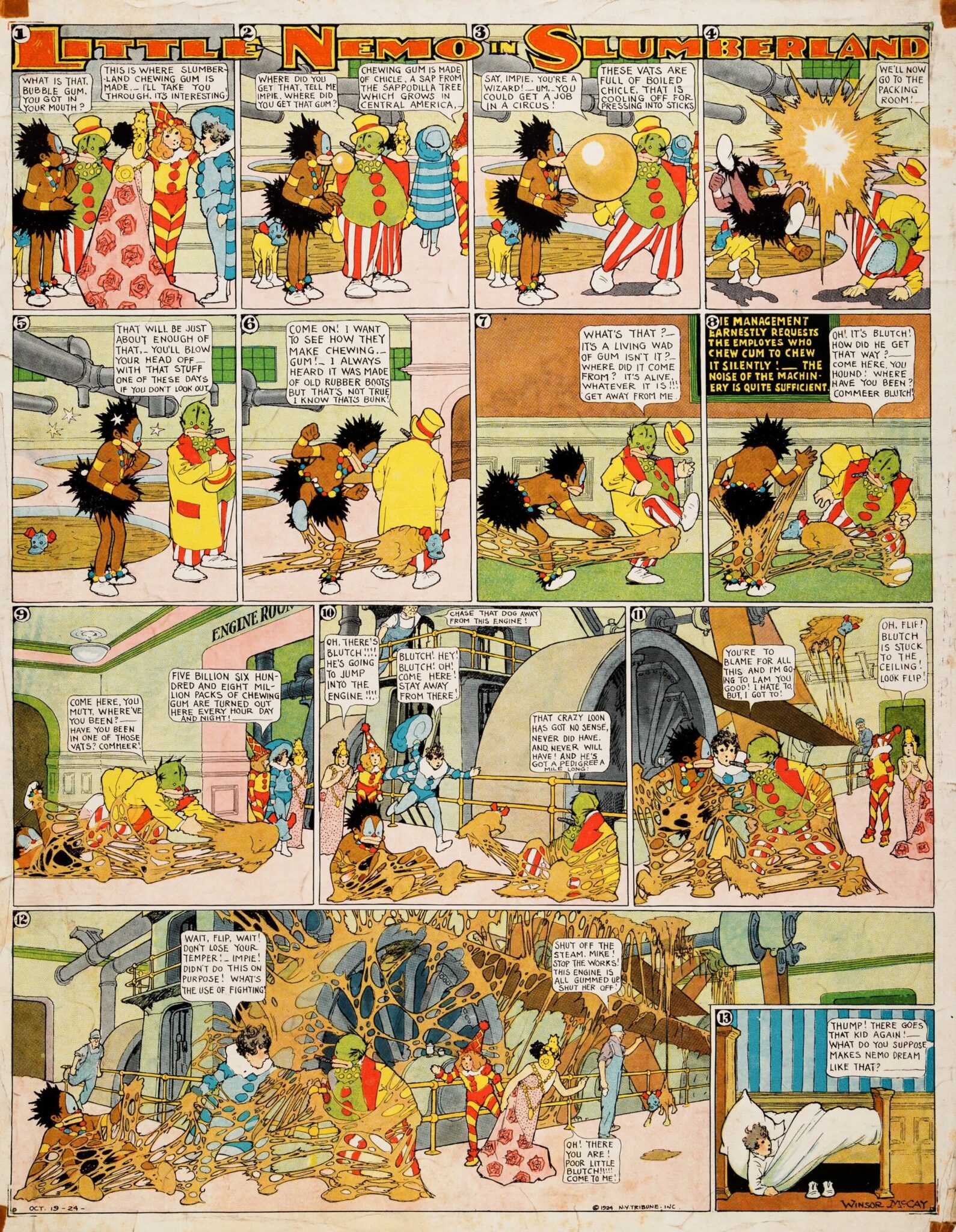 13 Gorgeous LITTLE NEMO Strips: A WINSOR McCAY Birthday Celebration ...