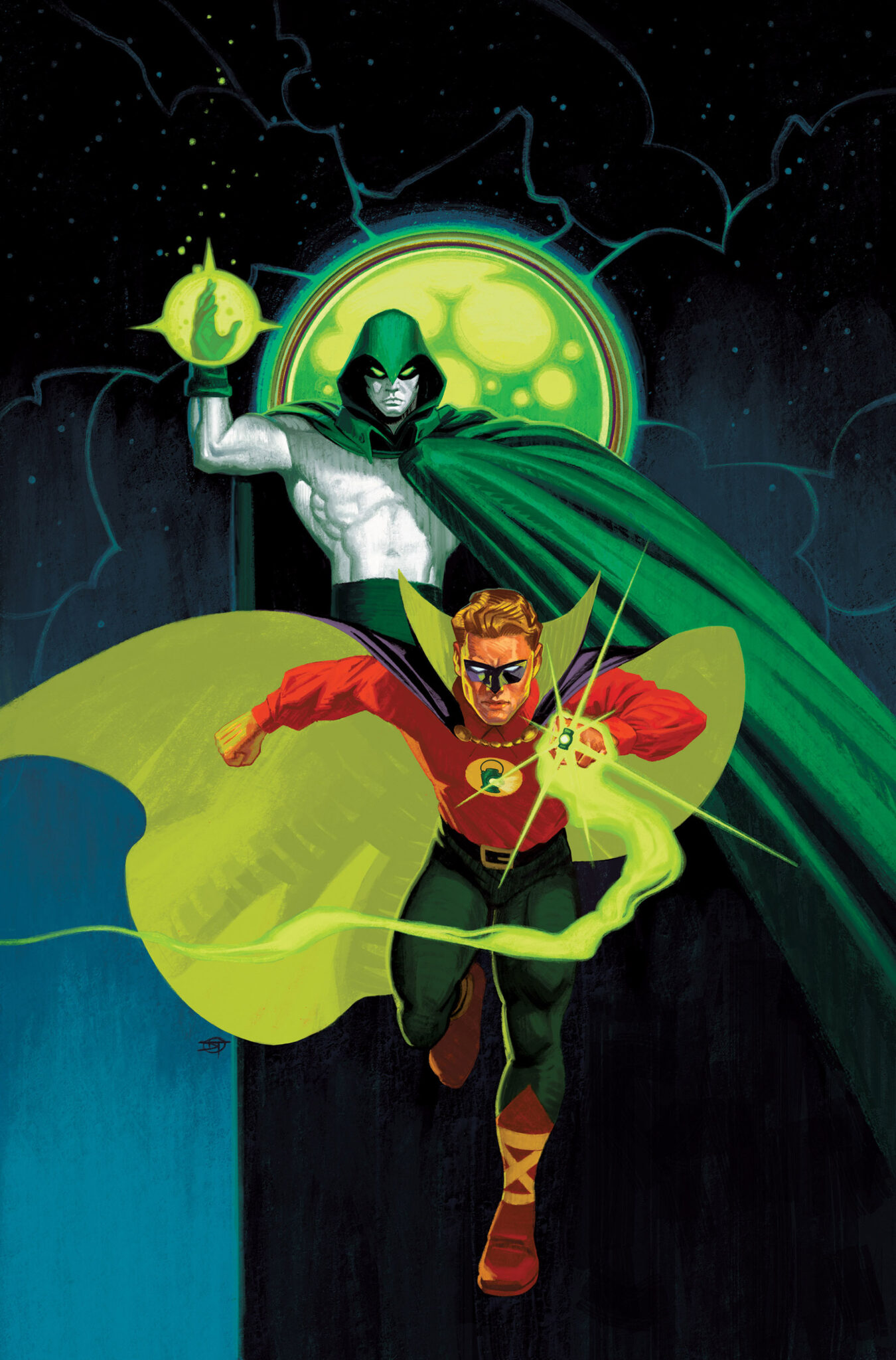 Dig JERRY ORDWAY’s Brilliant Golden Age GREEN LANTERN Homage Cover ...