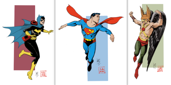 PAUL SMITH: 13 Gorgeous Classic DC COMICS Illustrations | 13th ...