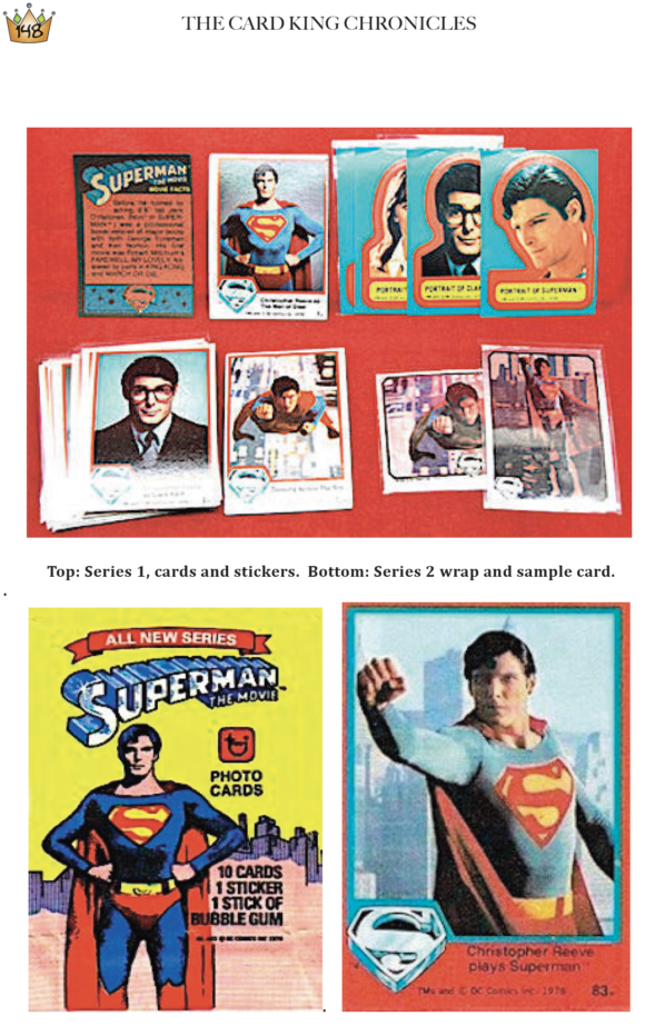 The History of Topps’ SUPERMAN: THE MOVIE Trading Cards | 13th ...