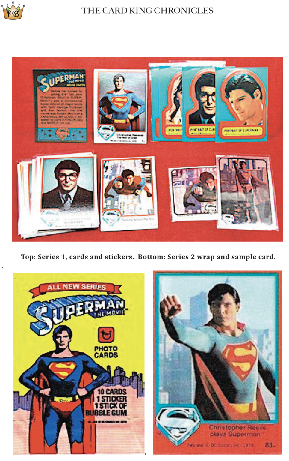 The History of Topps’ SUPERMAN: THE MOVIE Trading Cards | 13th ...