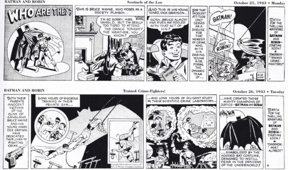 Dig the FIRST 13 BATMAN NEWSPAPER STRIPS: An 80th Anniversary ...