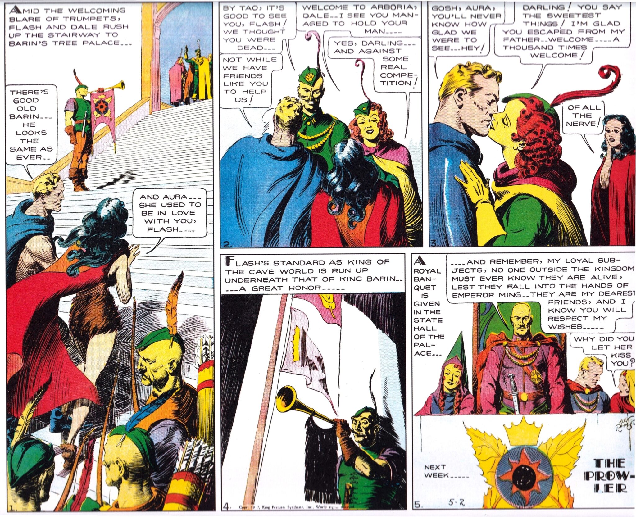 13 Fabulous FLASH GORDON STRIPS: An ALEX RAYMOND Birthday Celebration ...