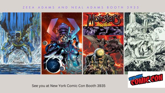 Dig These Gorgeous, Gigantic NEAL ADAMS Paintings | 13th Dimension ...