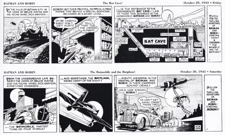 Dig the FIRST 13 BATMAN NEWSPAPER STRIPS: An 80th Anniversary ...