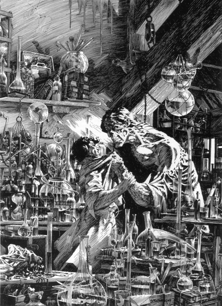 BERNIE WRIGHTSON: A Birthday Salute — From FRANKENSTEIN to SWAMP THING ...