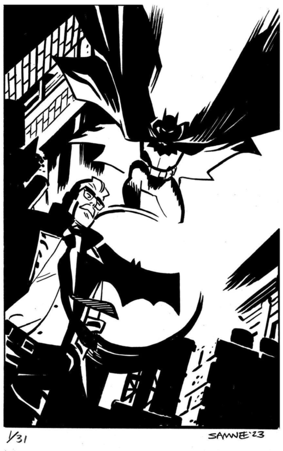 13 Magnificent BATMAN Sketches by CHRIS SAMNEE | 13th Dimension, Comics ...