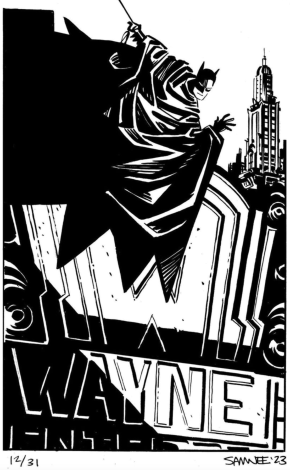 13 Magnificent BATMAN Sketches by CHRIS SAMNEE | 13th Dimension, Comics ...
