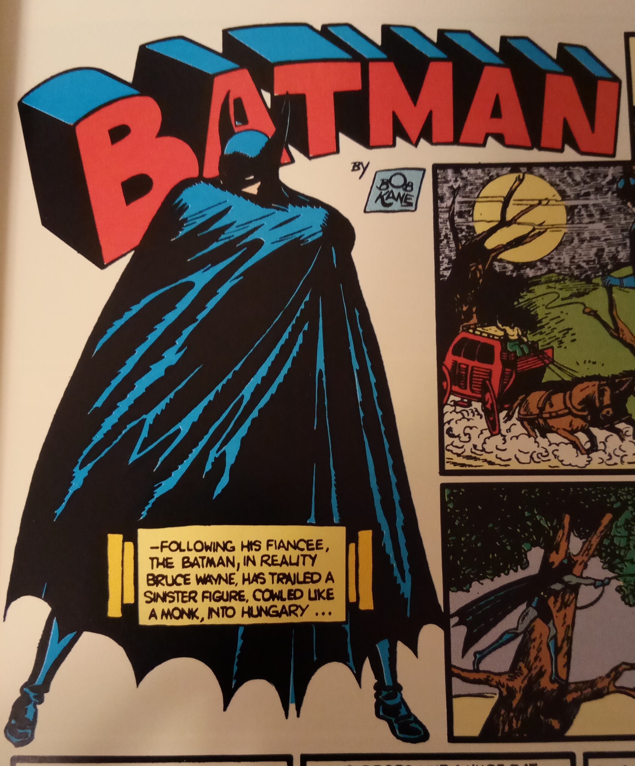 13 Fascinating BOB KANE PANELS From BATMAN’S First Year | 13th ...