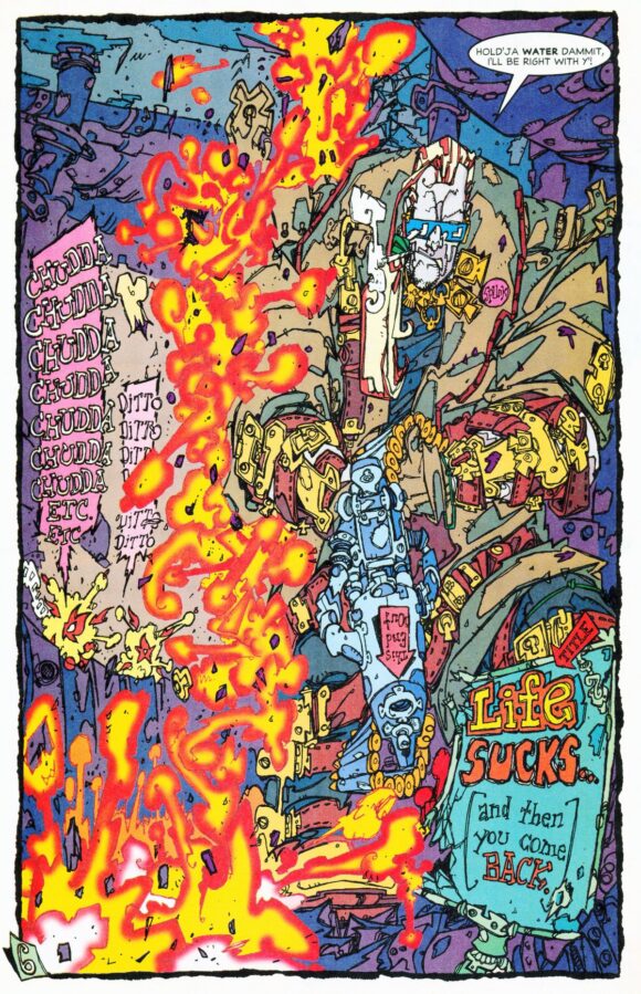 13 GREAT COVERS AND PAGES: The Stylistic Evolution of KEITH GIFFEN ...