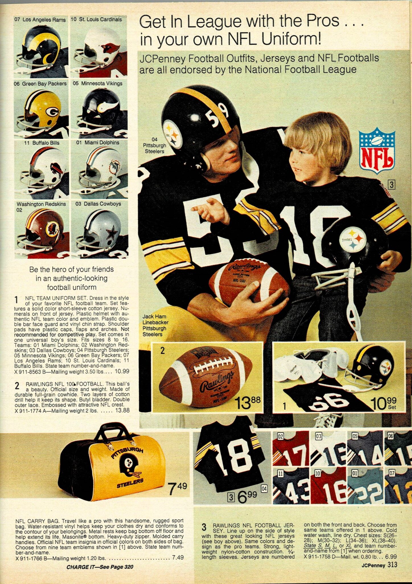 Dig These 13 Groovy 1970s NFL Catalogue Pages | 13th Dimension, Comics ...