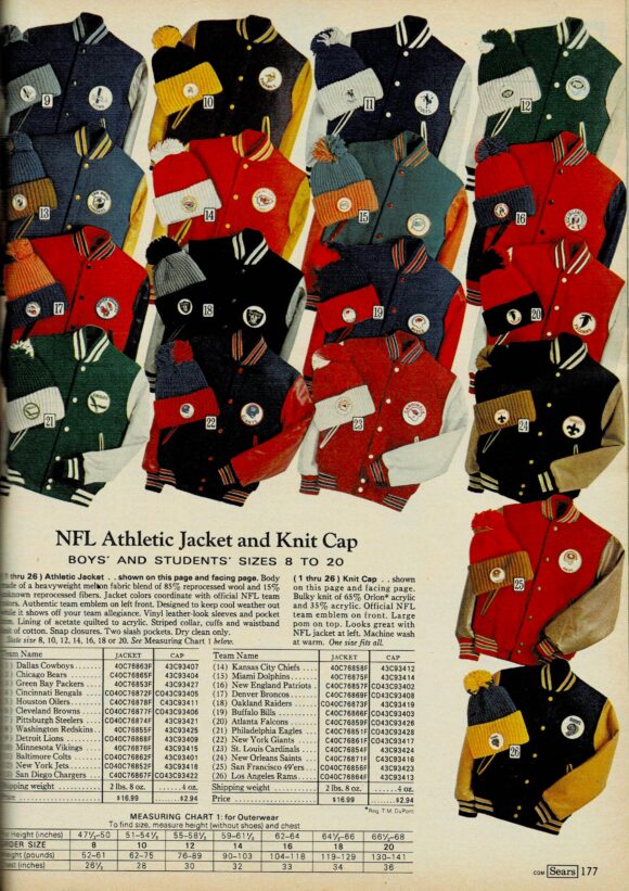 Dig These 13 Groovy 1970s NFL Catalogue Pages | 13th Dimension, Comics ...