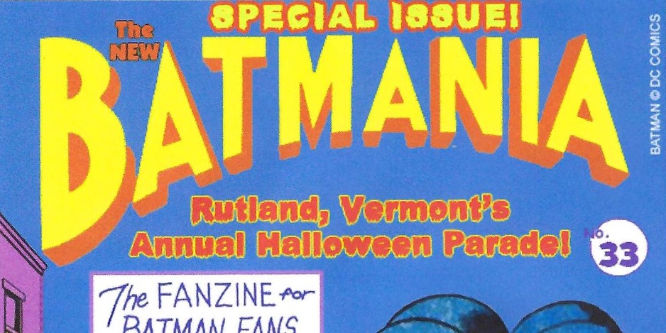 SPECIAL ISSUE of the Classic Fanzine BATMANIA Now Available | 13th ...