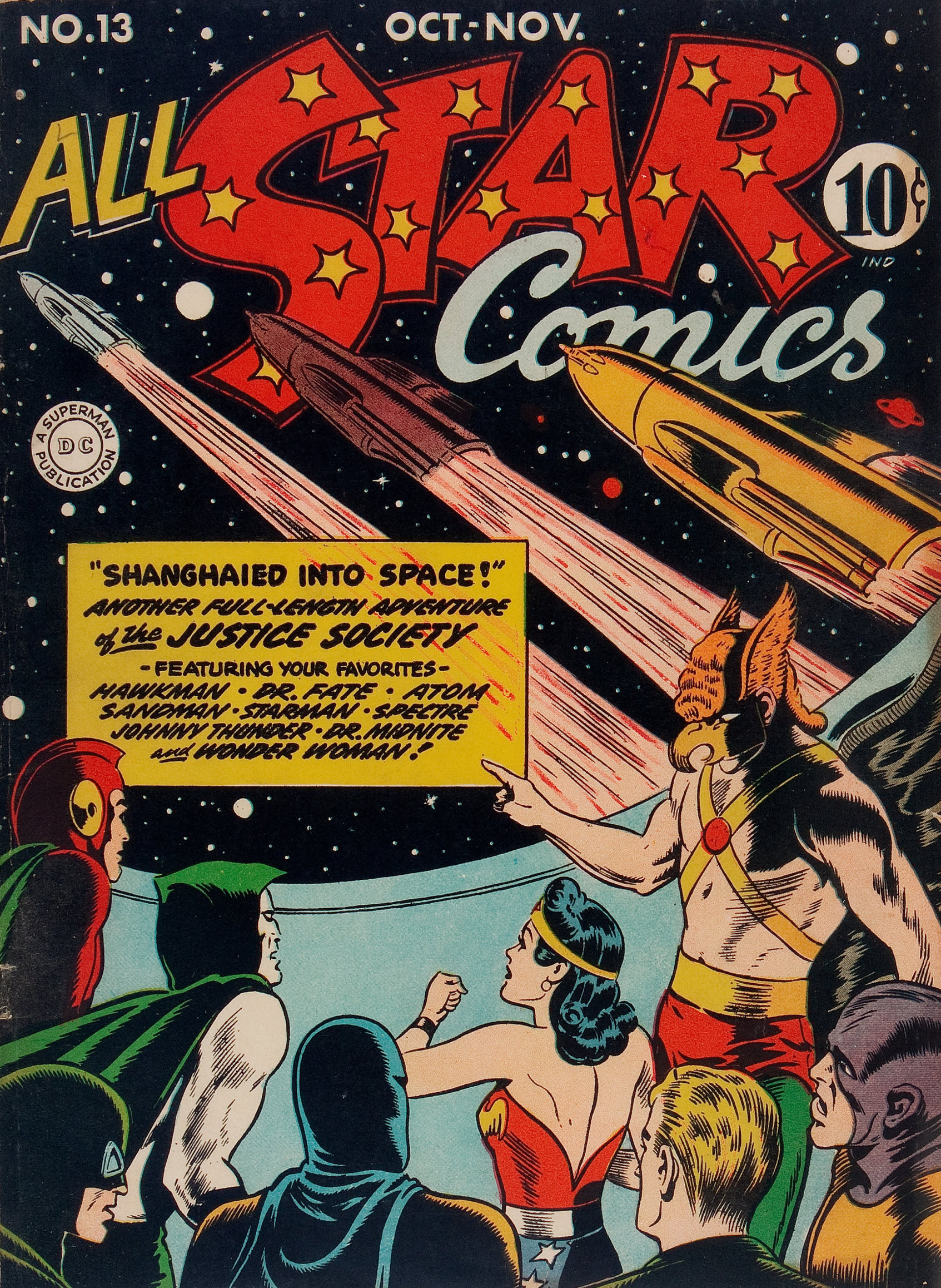 13 ALL-STAR COMICS COVERS Just to Make You Feel Good | 13th Dimension ...