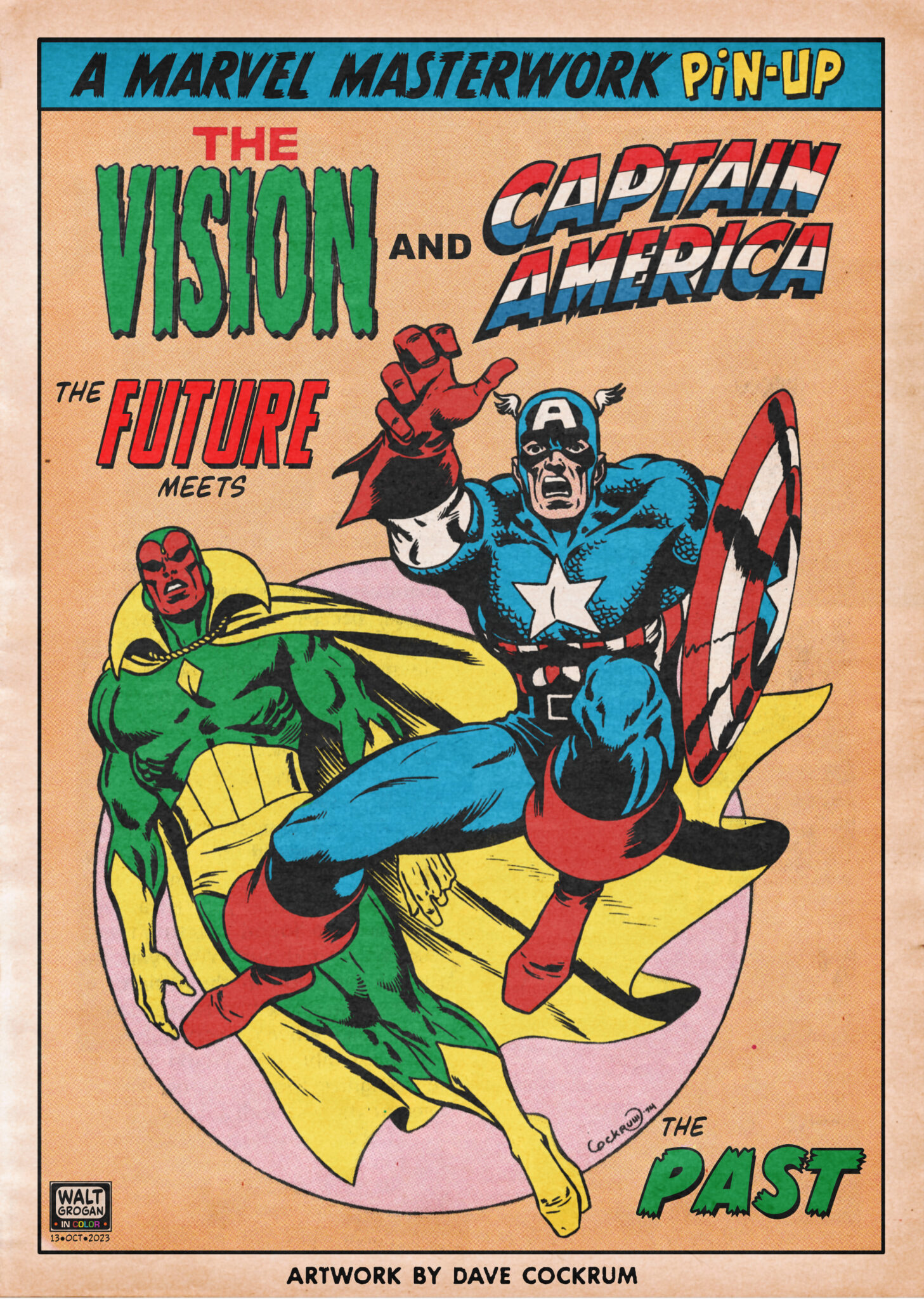 Dig These Gorgeous DAVE COCKRUM AVENGERS Pin-Ups That Should Have Been ...