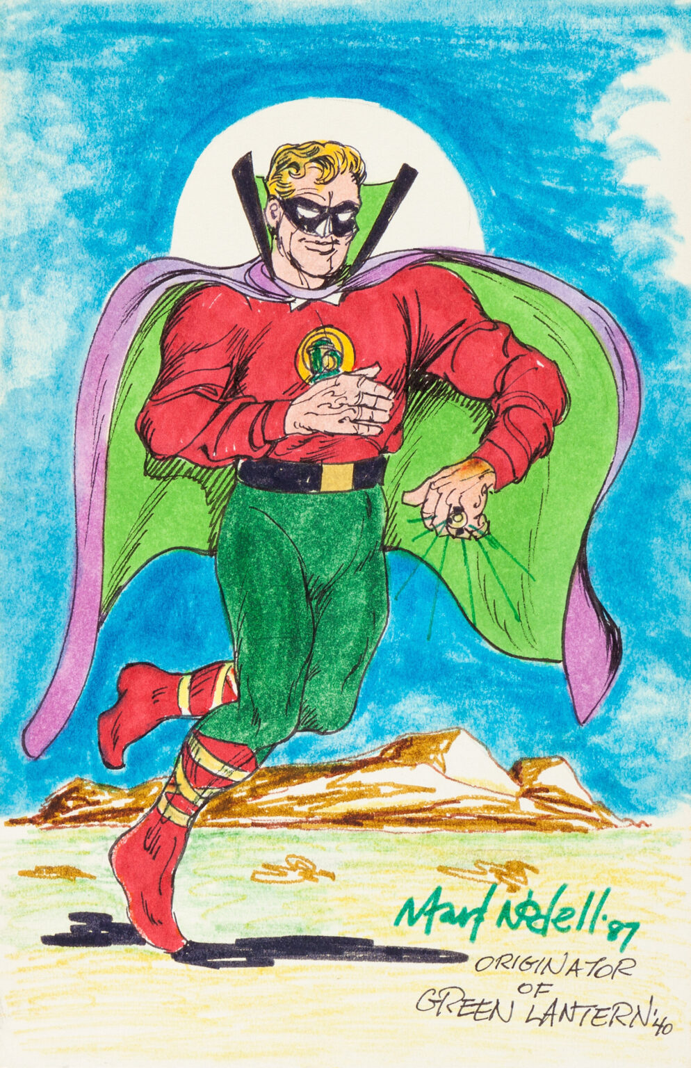 13 GREEN LANTERN Illustrations: A MARTIN NODELL Birthday Celebration ...