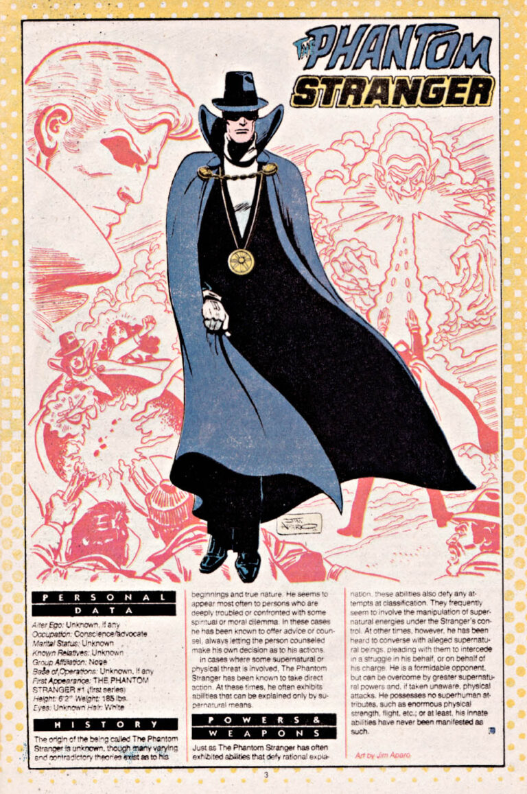 55 YEARS LATER: How NEAL ADAMS and JIM APARO Gave THE PHANTOM STRANGER ...