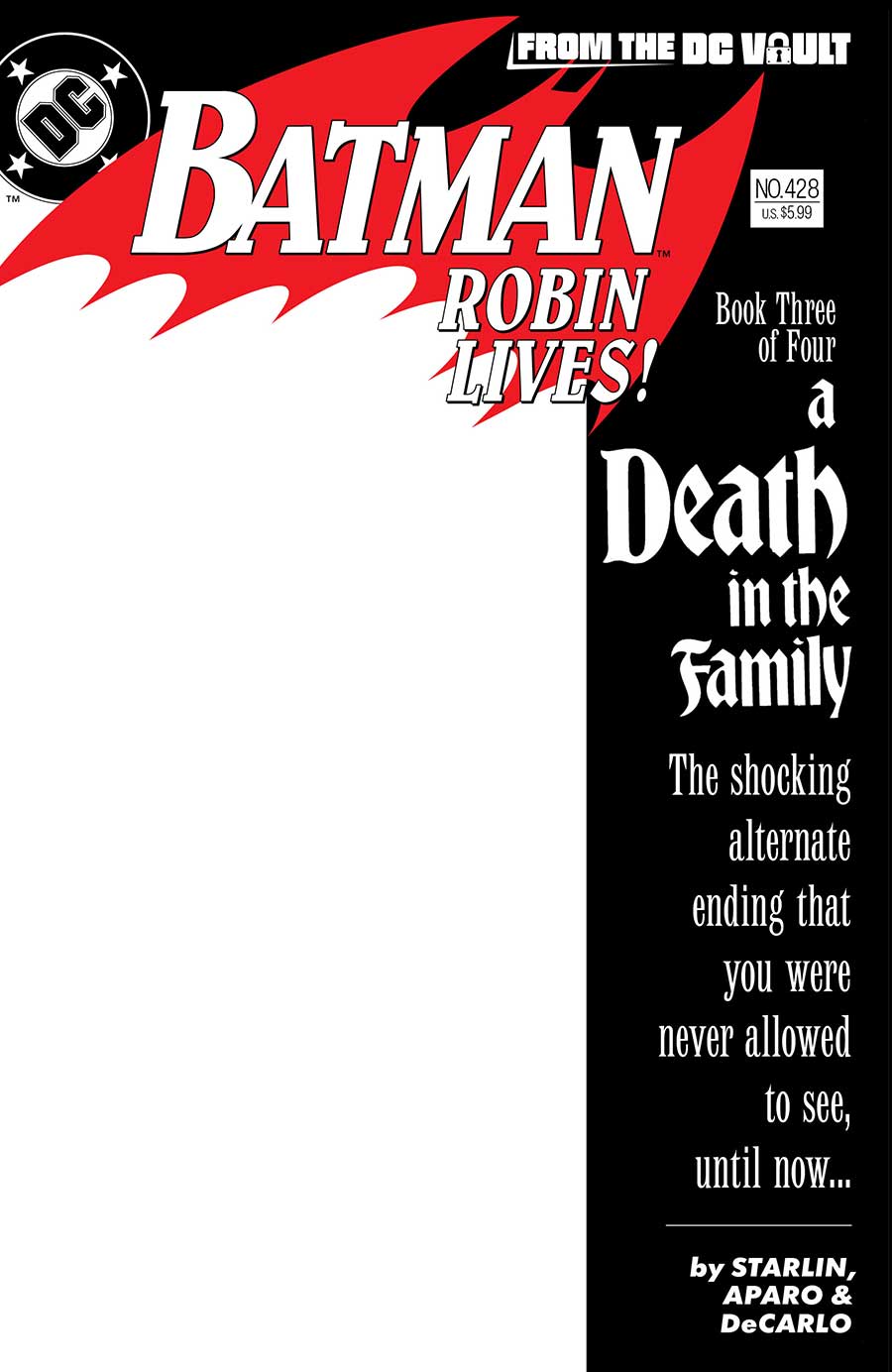 SNEAK PEEK: The BATMAN #428: ROBIN LIVES! ‘Faux-Simile’ Edition COVER ...