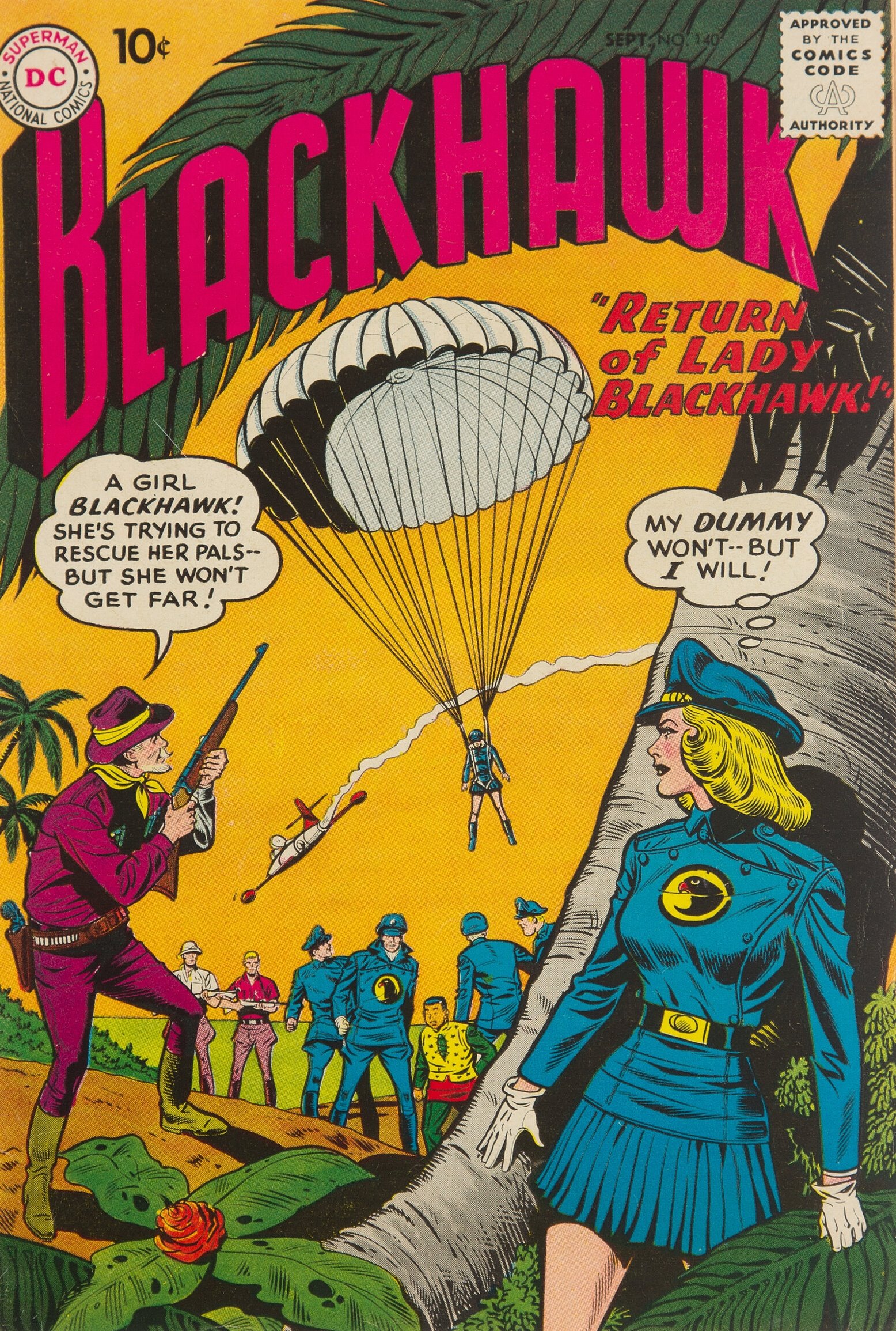 A Birthday Salute to LADY BLACKHAWK — and DICK DILLIN | 13th Dimension ...