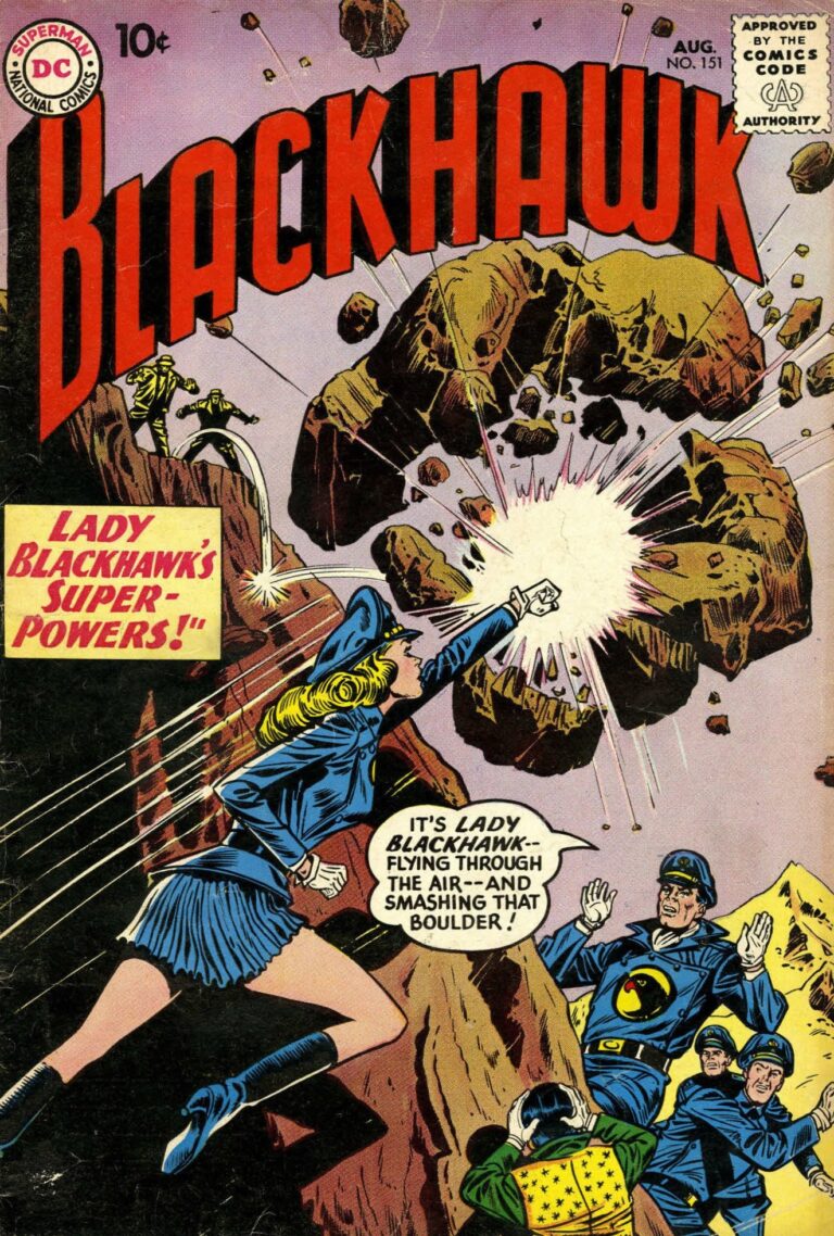 A Birthday Salute to LADY BLACKHAWK — and DICK DILLIN | 13th Dimension ...